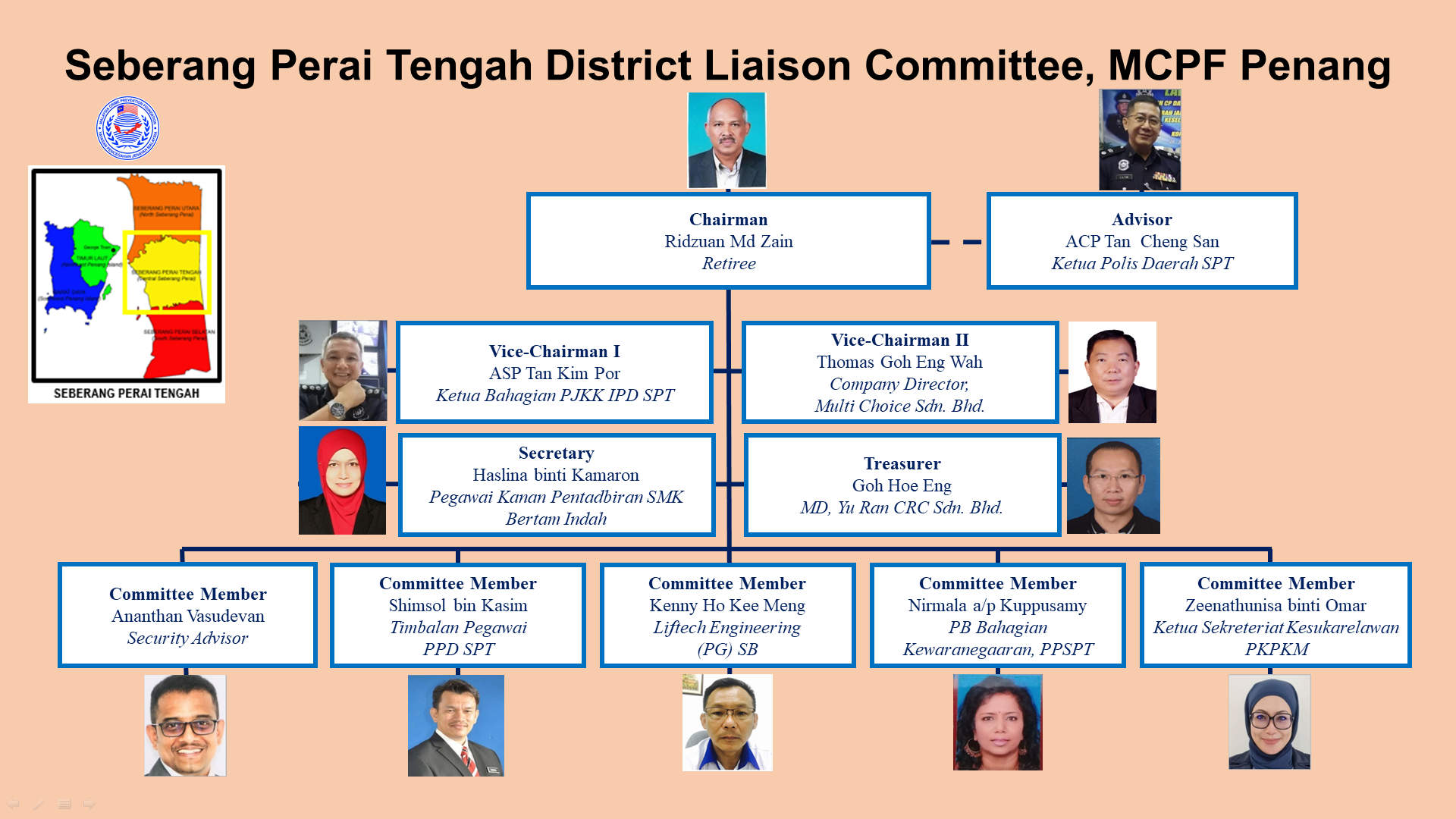 MCPF SPT DLC pays Courtesy Visit to PDRM IPD SPT and hands out Letters ...